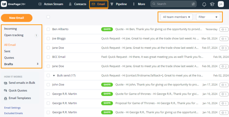 One Page CRM Review: Features, Pricing, Pros & Cons